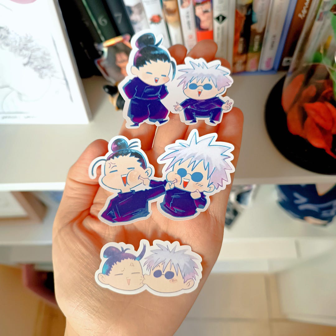 Gojo X Geto Stickers - Etsy