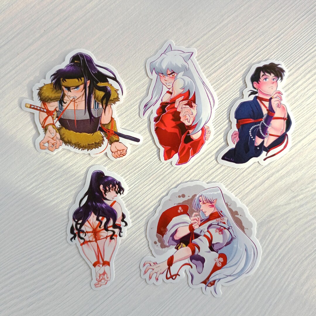 Pack Stickers Inuyasha - Etsy