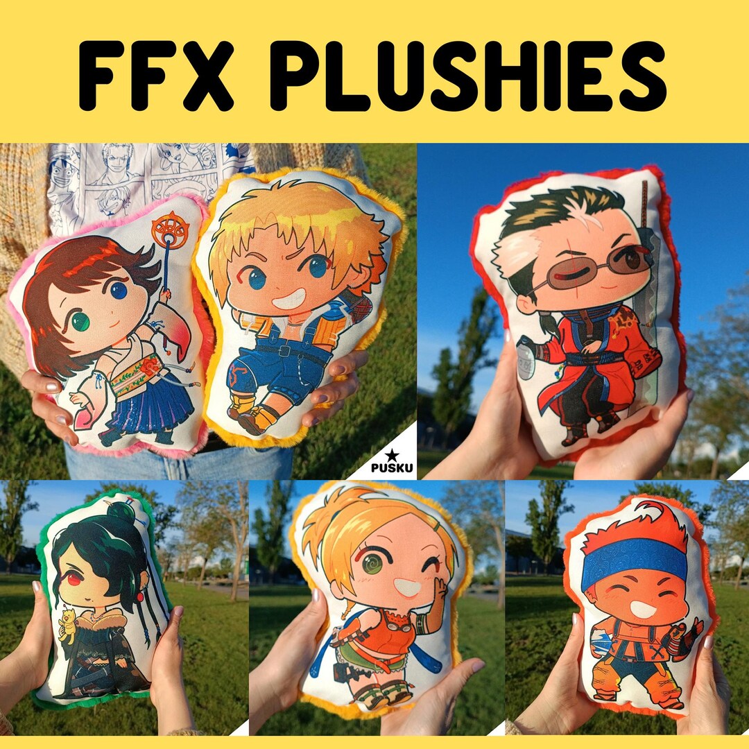 Final Fantasy X Plushies - Etsy