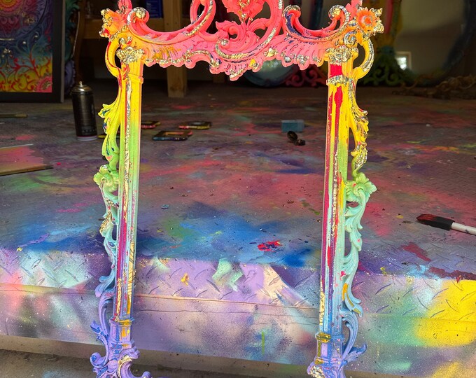 Ornate Rainbow Frame 18x31 - Etsy