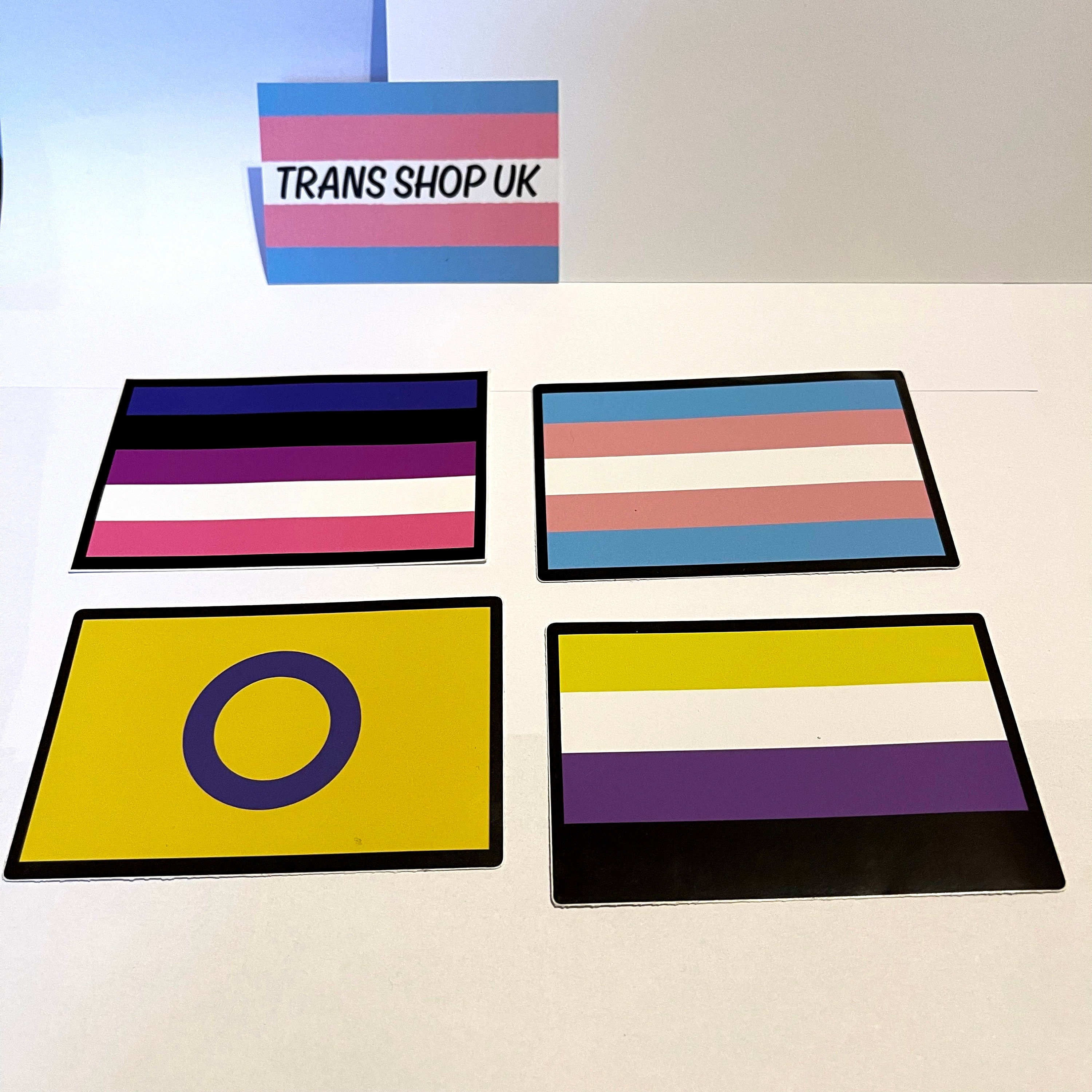 Genderfluid Flag Vinyl Sticker - Etsy