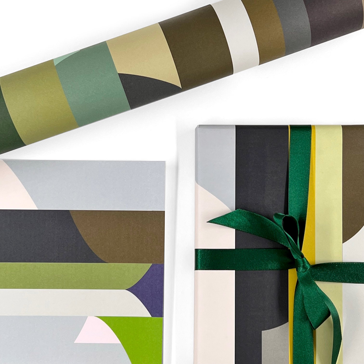 Pavilion ' Abstract ' - 3 Sheets of 50cm X 70cm Gift Wrap - Wrap ...