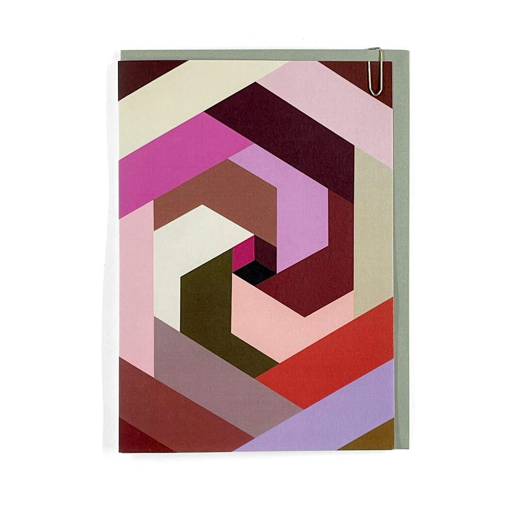 PAVILION - Puzzle 'cube' - Greeting Card - Graphic Card - Art Card ...