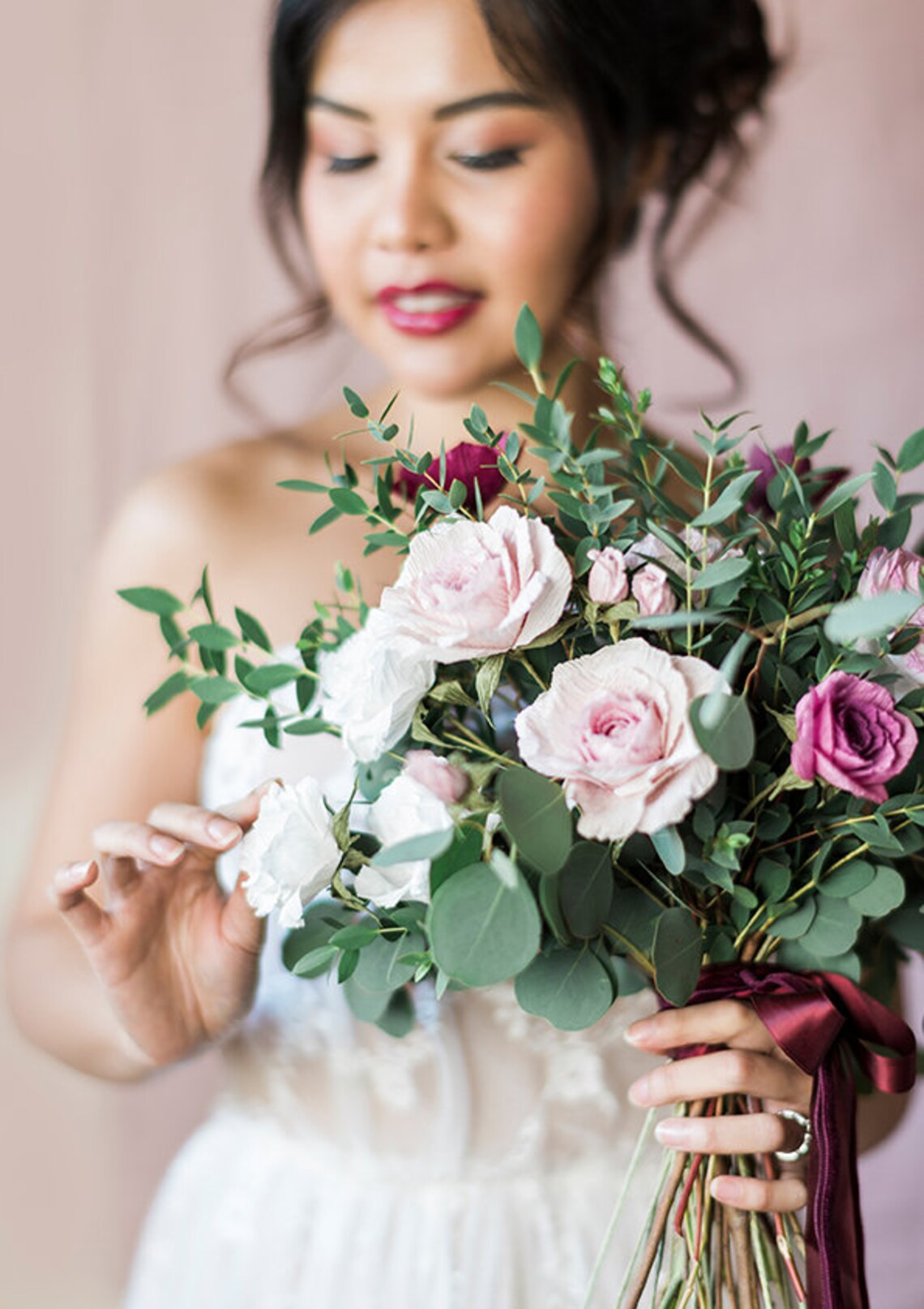 Crepe Paper Rose Template With Instructions - Etsy