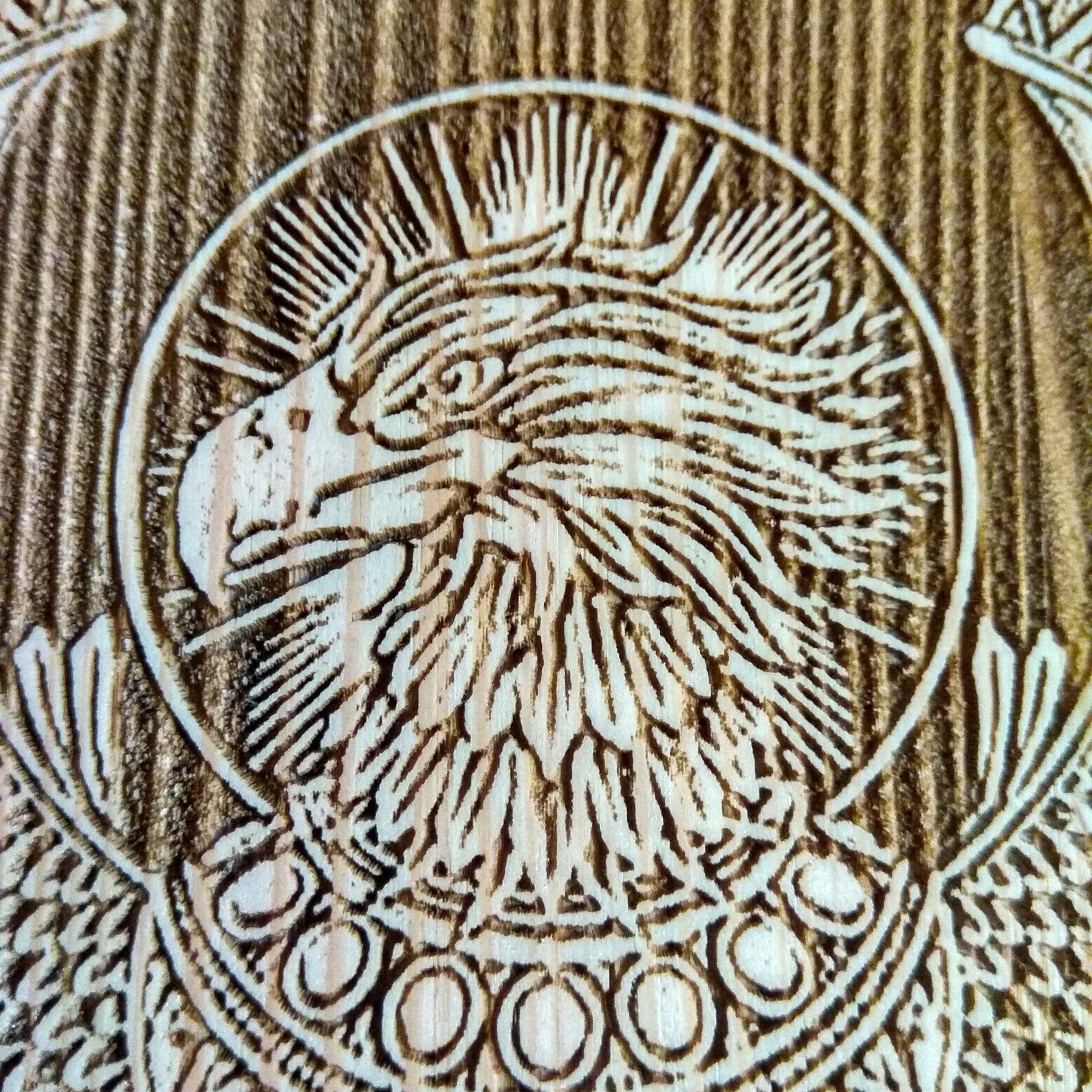 Wood Burned Phoenix Wall Hanging Firebird Fantasy - Etsy