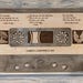 Custom Mixtape Wooden Wall Art: Retro Cassette Decor - Etsy