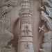 Lighthouse 3D Illusion Wood Burning Art, Laser Engraved Nautical Wall ...