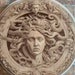 Medusa Gorgoneion, Greek Goddess , 3D Illusion, Greek Mythology Wood ...