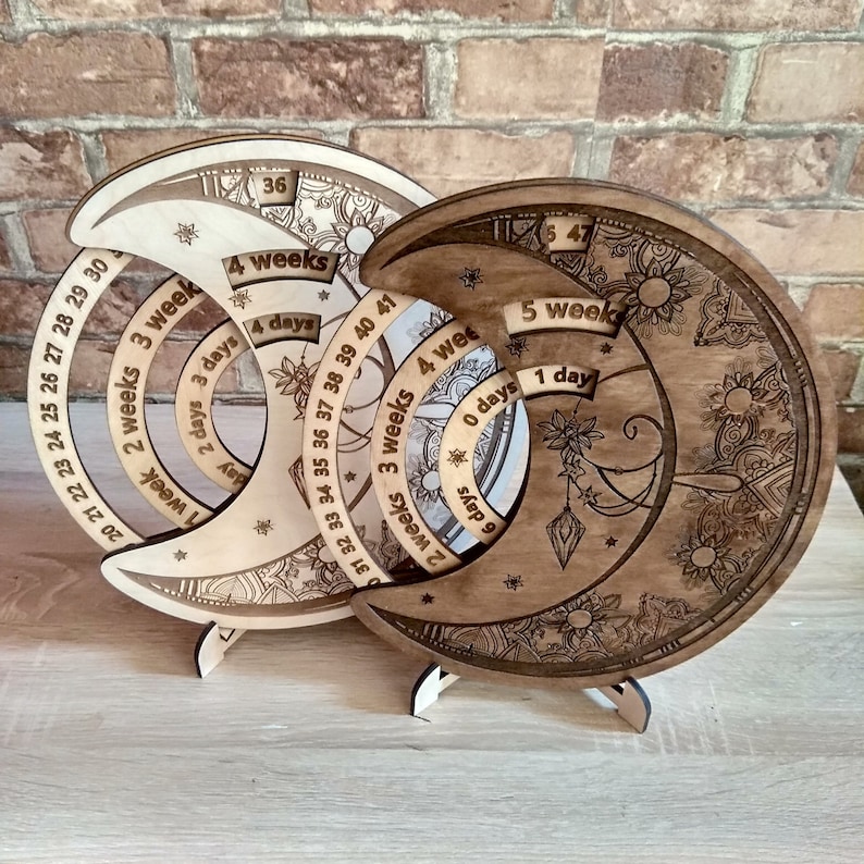 Wooden Omer Counter Modern Judaica Art Bat Mitzvah Gift Bar - Etsy