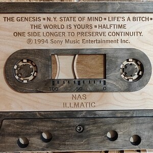 Custom Mixtape Wooden Wall Art: Retro Cassette Decor - Etsy
