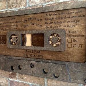 Custom Mixtape Wooden Wall Art: Retro Cassette Decor - Etsy