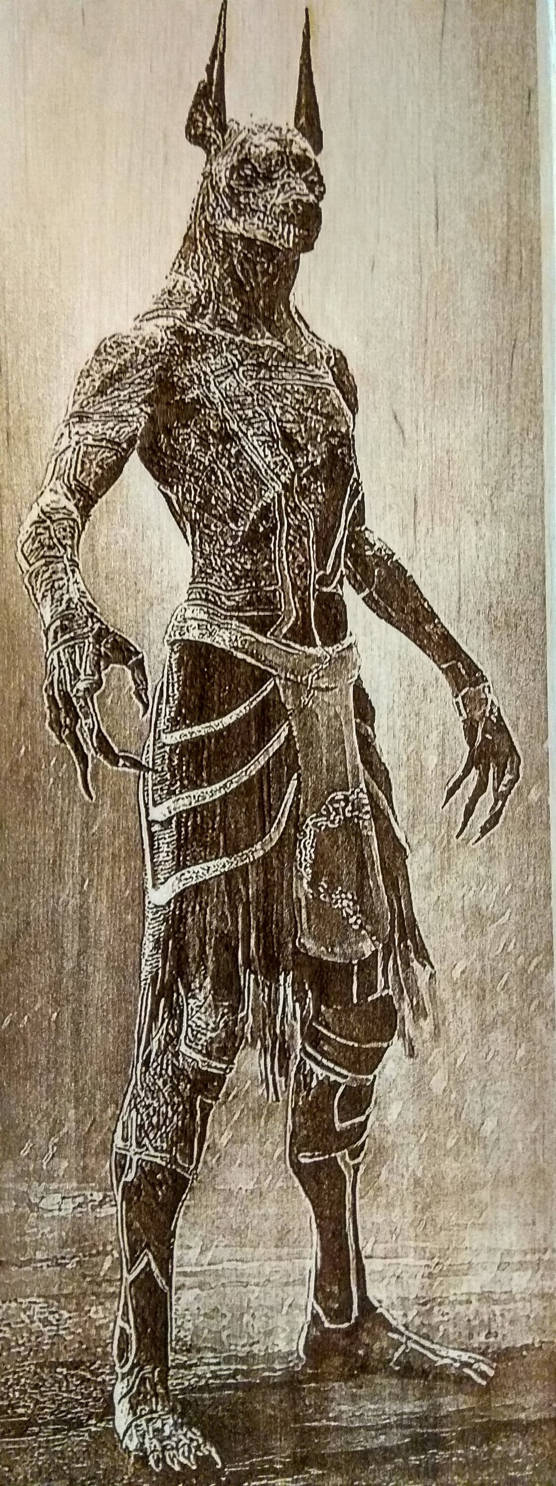 Wood Burning Anubis Ancient Egyptian God Mythology Egyptian - Etsy