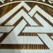 Wood Burning Viking Symbol Valknut Wall Art, Norse Mythology Wall ...