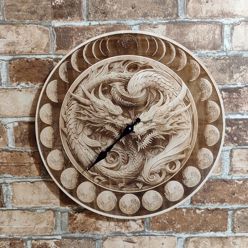 Wall Moon Phase Clock - Etsy UK