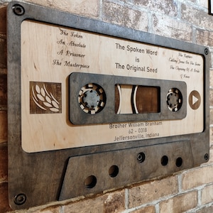 Custom Mixtape Wooden Wall Art: Retro Cassette Decor - Etsy