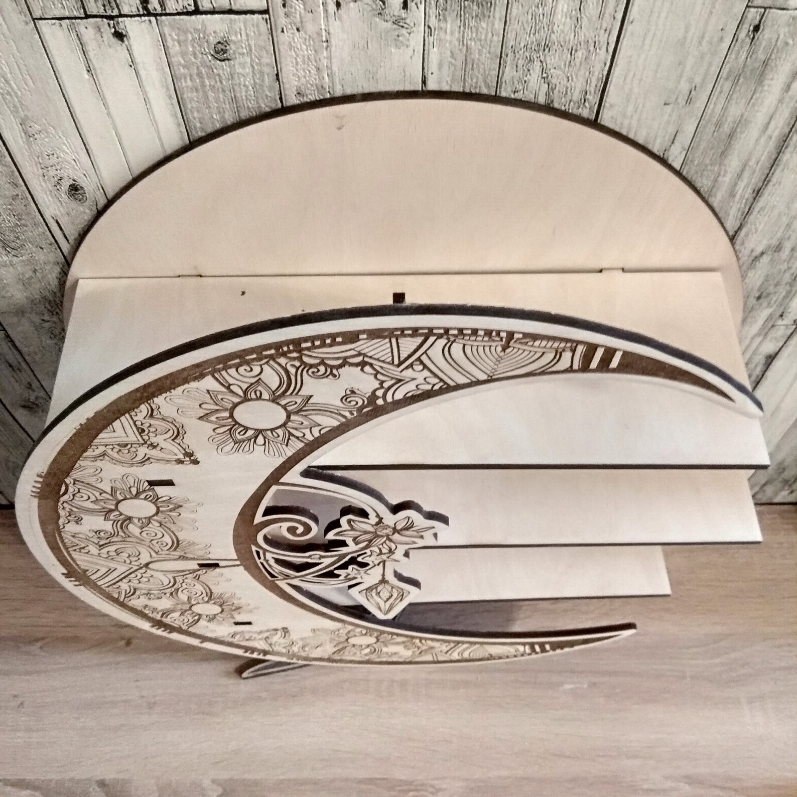 Moon Shelf for Essential or Crystal Crescent Moon Toys Shelf. - Etsy