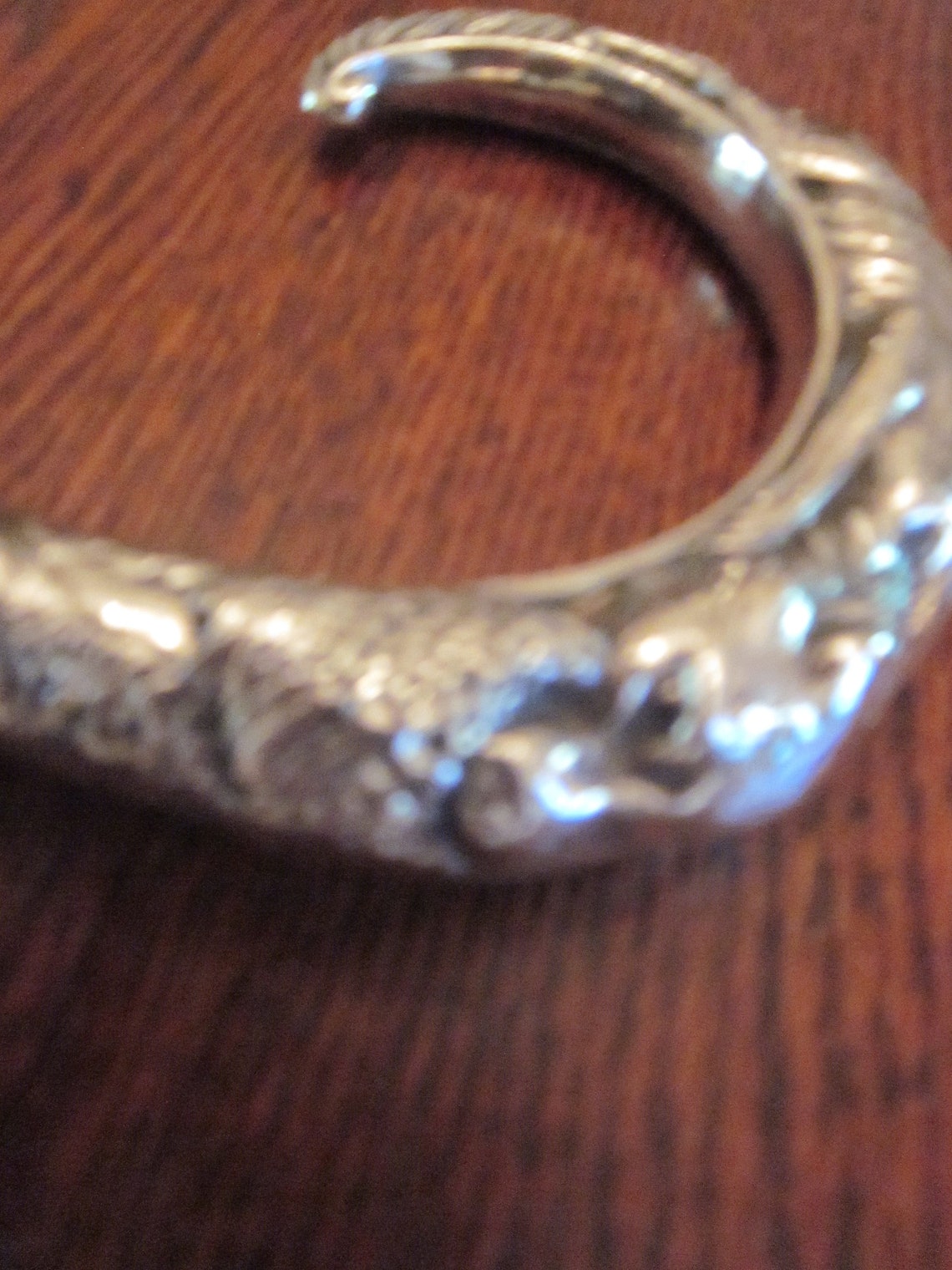 1 Antique Sterling Silver Fox and Turkey Handled Hooked Ebony - Etsy