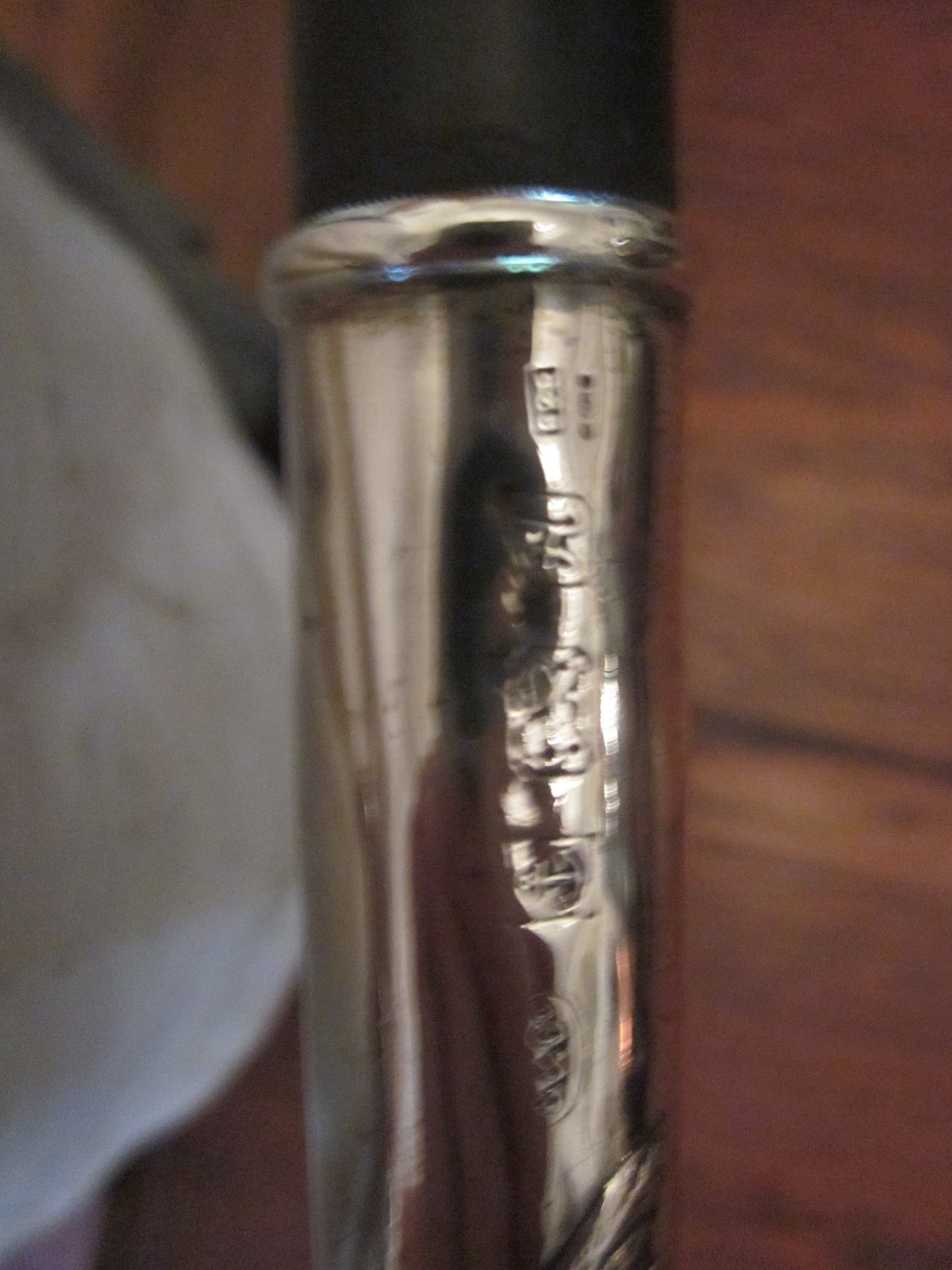 1 Antique Sterling Silver Fox and Turkey Handled Hooked Ebony - Etsy