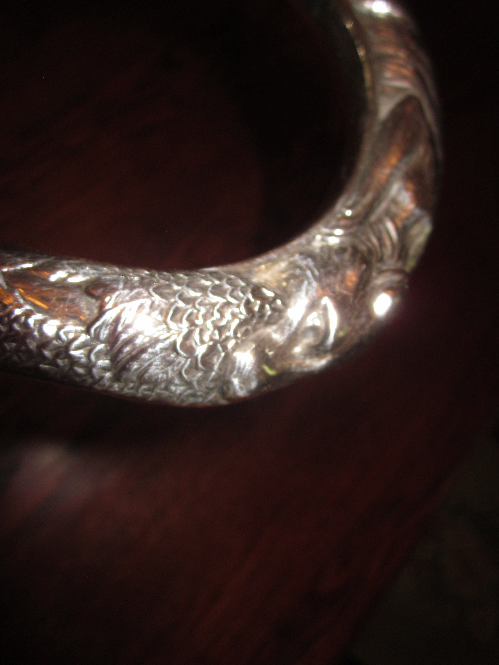 1 Antique Sterling Silver Fox and Turkey Handled Hooked Ebony - Etsy