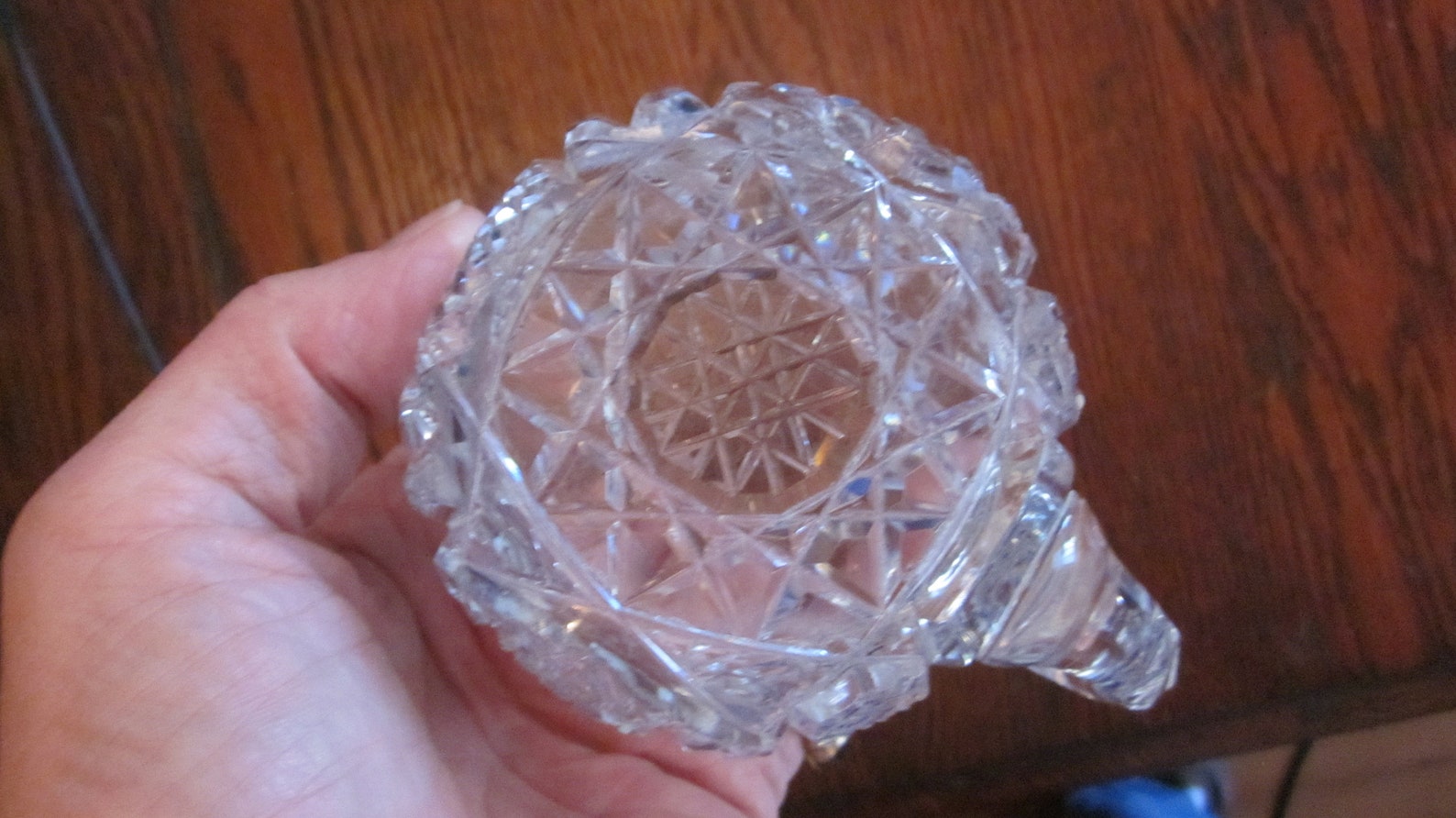 1 Vintage to Antique Cut Lead Crystal Sugar and Creamer No - Etsy