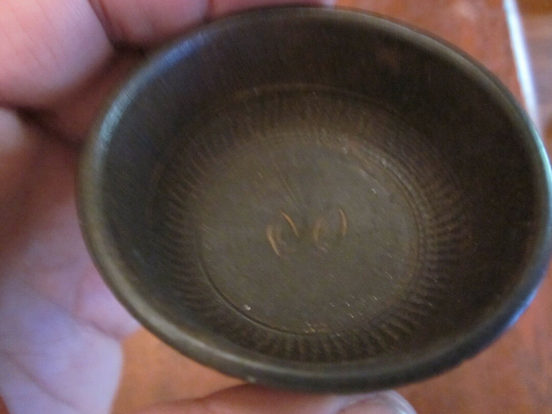1 Small Japanese Treenware Bowl, #3 Signed - Etsy