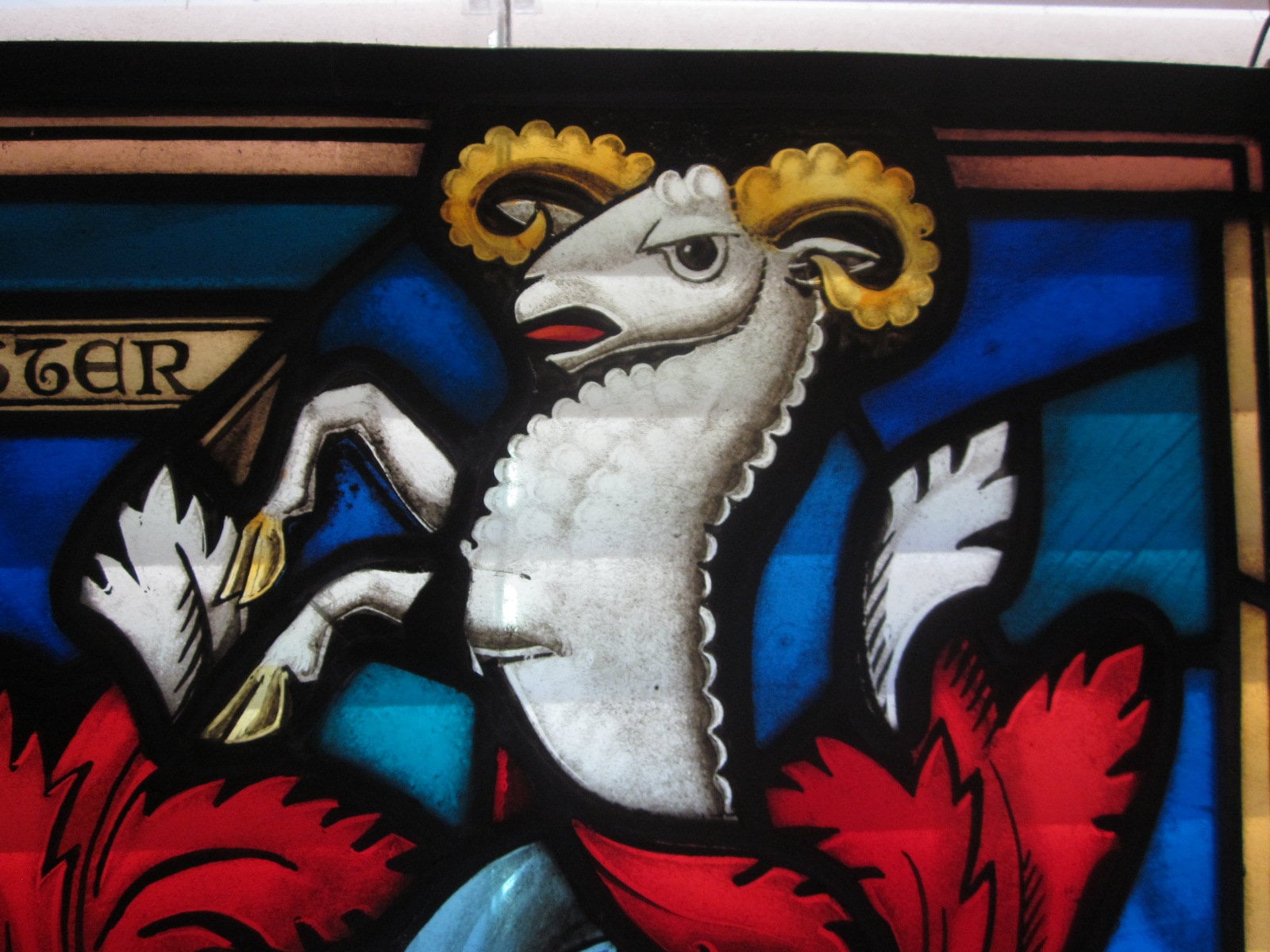 1 Antique Ornate Swiss Stained Glass Window, Signed Fritz Haufler - Etsy
