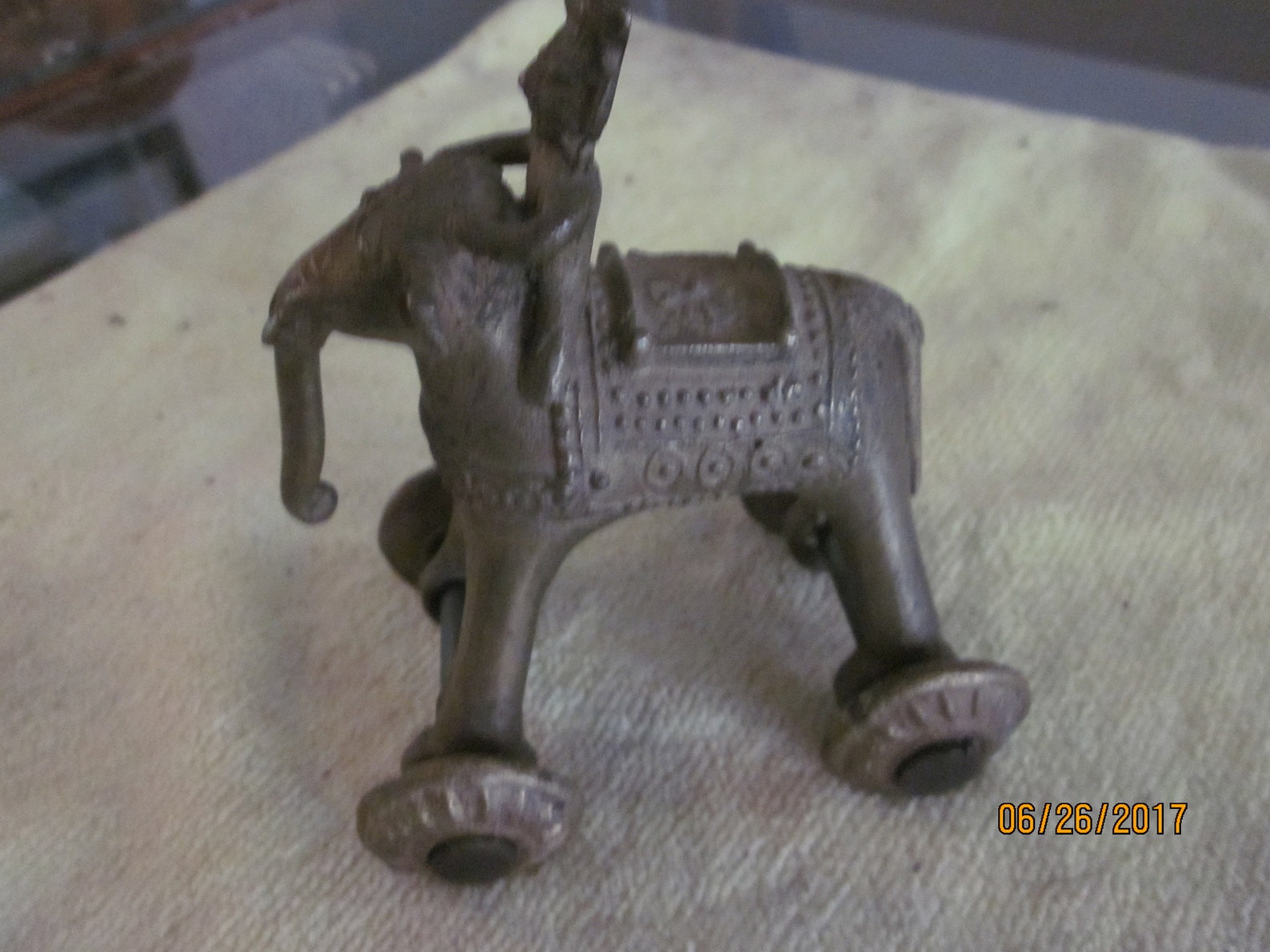 1 Vintage Bronze India Temple Toy - Etsy