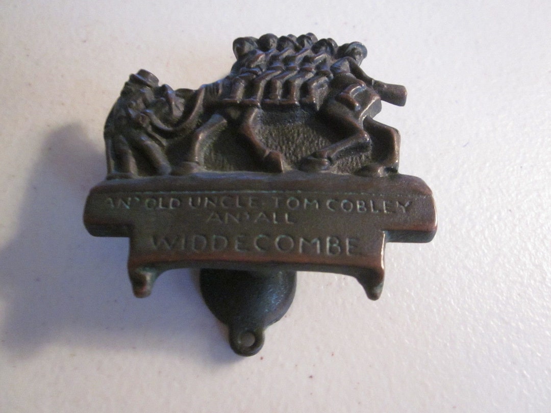 1 Widecombe Fair English Bronze Door Knocker / Tapper - Etsy