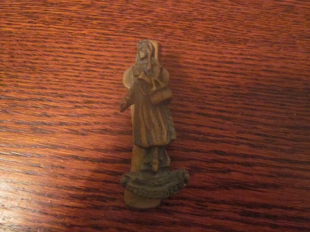 An Antique Bronze Door Tapper – Little Nell Image - Etsy