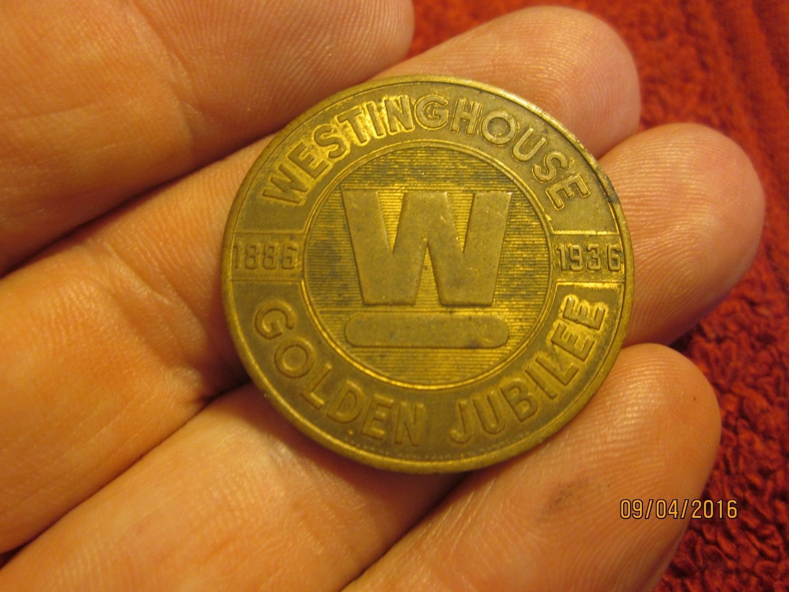 A C.1936 Westinghouse Golden Jubilee Coin or Medal - Etsy