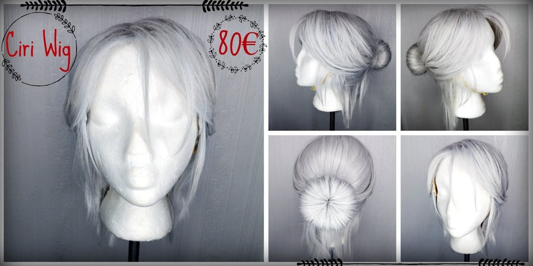 Ciri Wig the Witcher 3 Cosplay Costume - Triss Yennefer Medieval ...