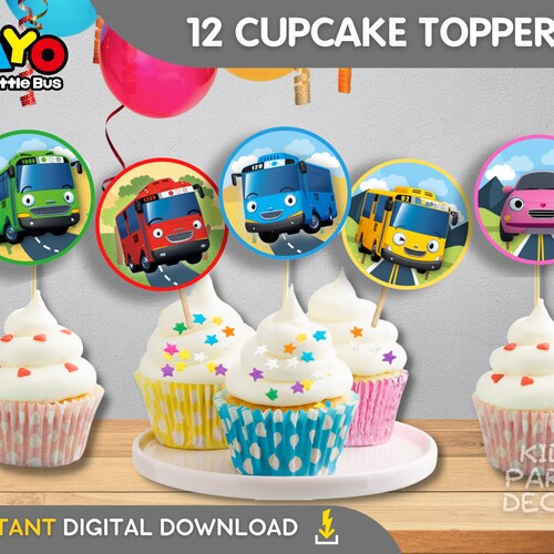 Printable Tayo the Little Bus Caprisun Labels Tayo Party - Etsy