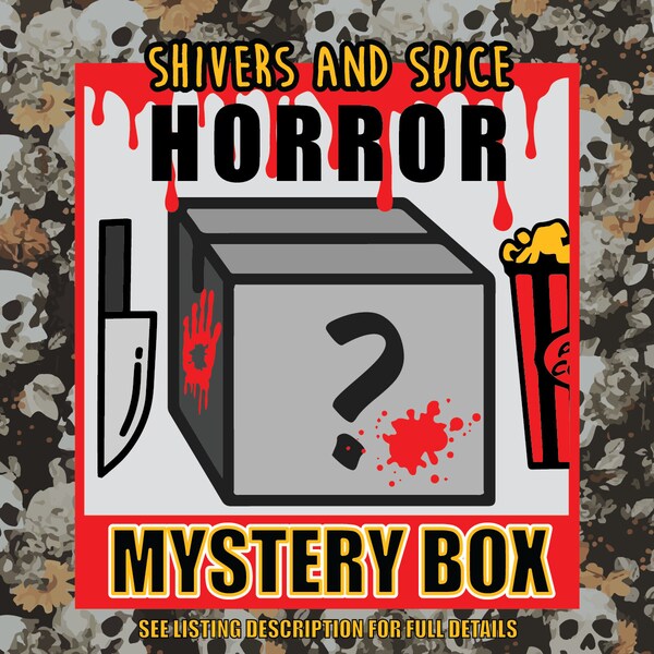 Horror Movie Mystery Box - Etsy