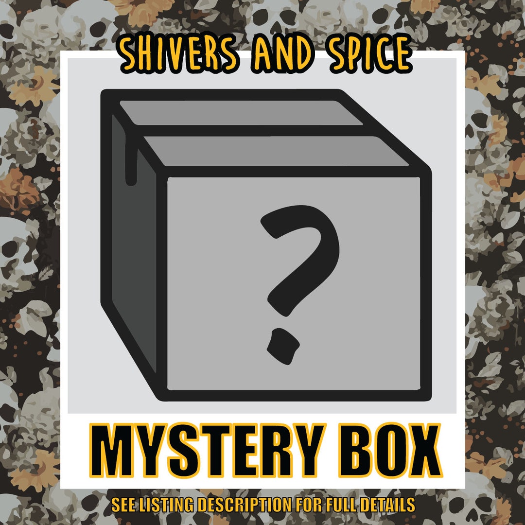Mystery Box Custom Themed Sampler Box Surprise Gifts Unboxing Vids Art ...