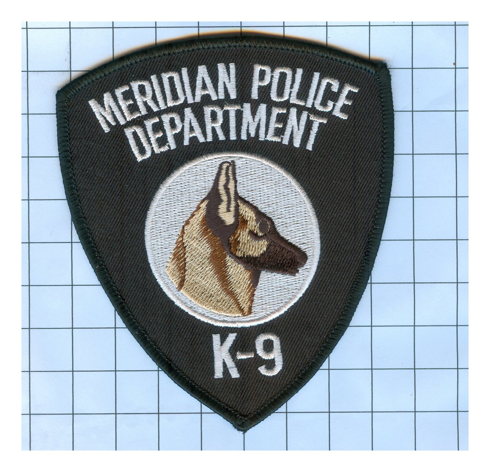 Embroidered K9 Police Patch Collectibles Meridian - Etsy