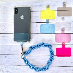 Wrist Phone Strap Link Chain - Includes Universal Connector Patch ...