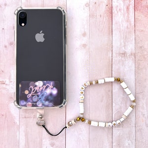 Beaded Phone Strap, Phone Chain, Beaded Phone Charm, Phone String, Y2k ...