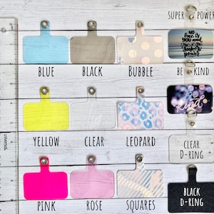 Rubber Coated Acrylic Phone Strap - Universal for All iPhone Models ...