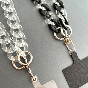 Phone Strap Acrylic - High Quality Universal Crossbody Phone Necklace ...