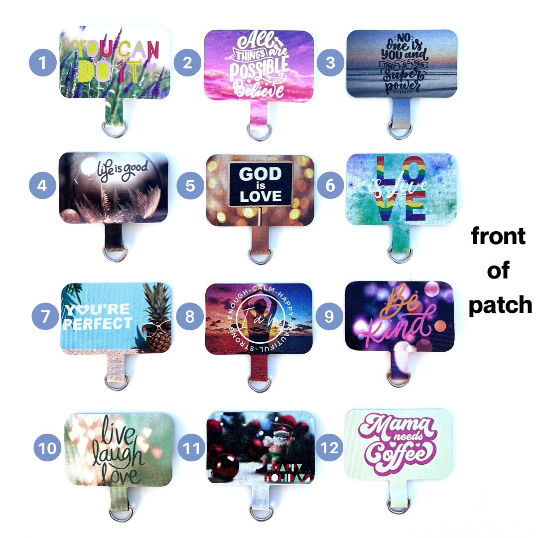 Connector Card for Phone Strap, Phone Tether, Phone Tab, Phone Card ...