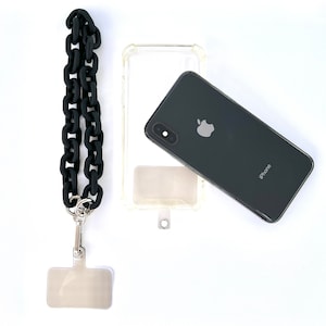 Wrist Phone Strap Link Chain - Includes Universal Connector Patch ...