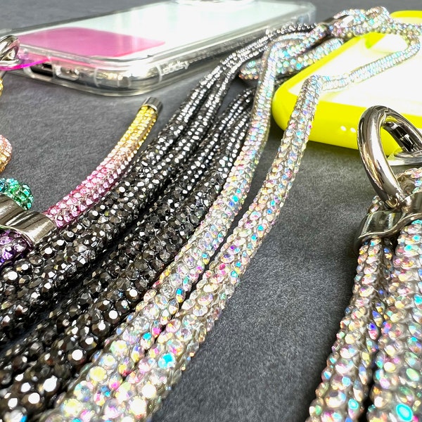 Phone Sparkle Lanyard - Etsy