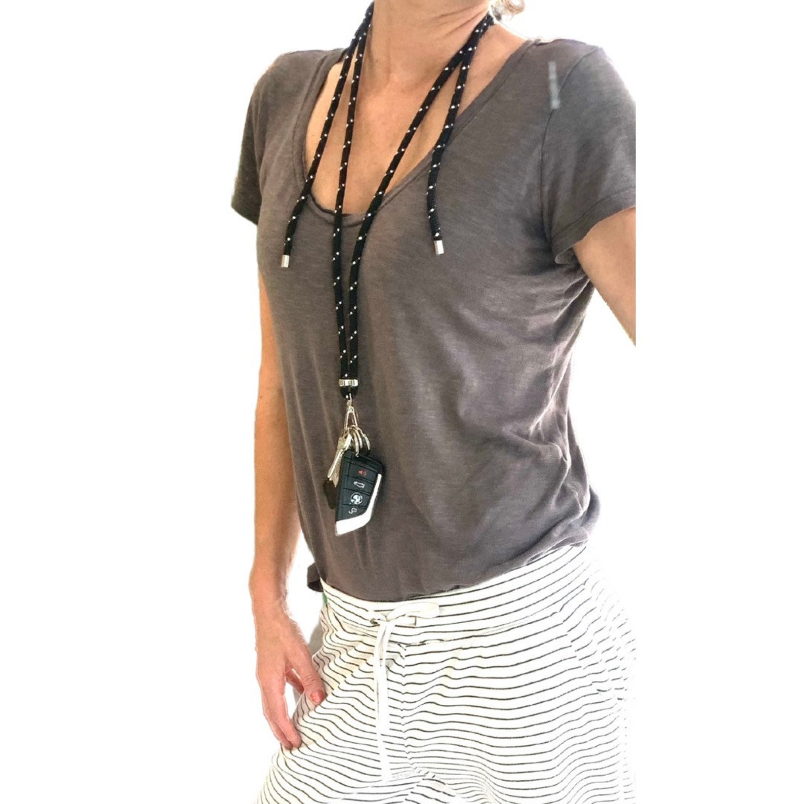 Key Chain & Phone Lanyard Combo - Pick the Strap Colors of Your Choice ...