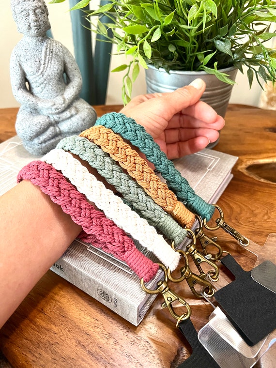 Macrame Phone Strap Phone Wrist Lanyard Macrame for Phone or - Etsy