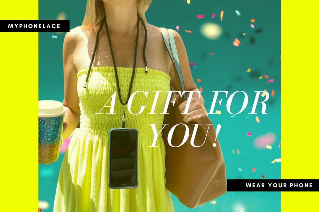 Customizable Gift Certificate for Any Phone Lanyard | Perfect Valentine ...