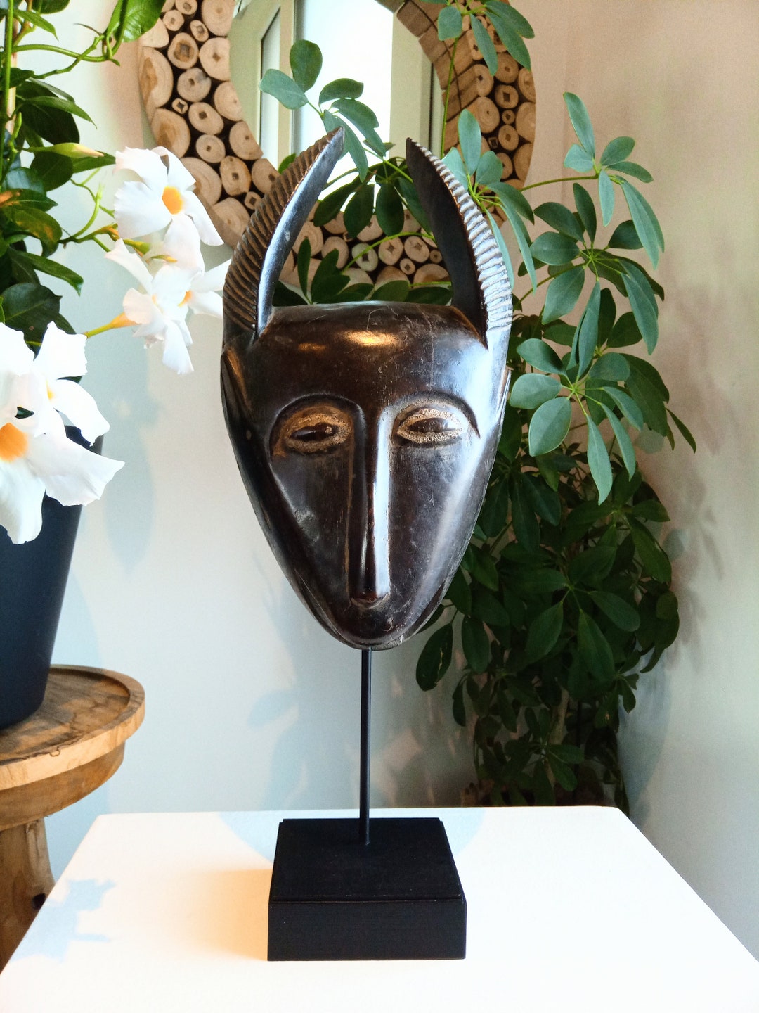 Zoomorphic Mask Baoulé, Ivory Coast. Dance Mask. - Etsy