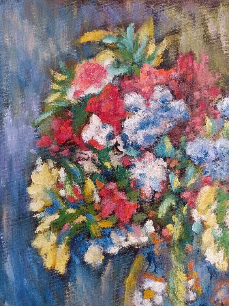 Pierre Auguste Renoir Study 1 - Oil on Canvas - Etsy