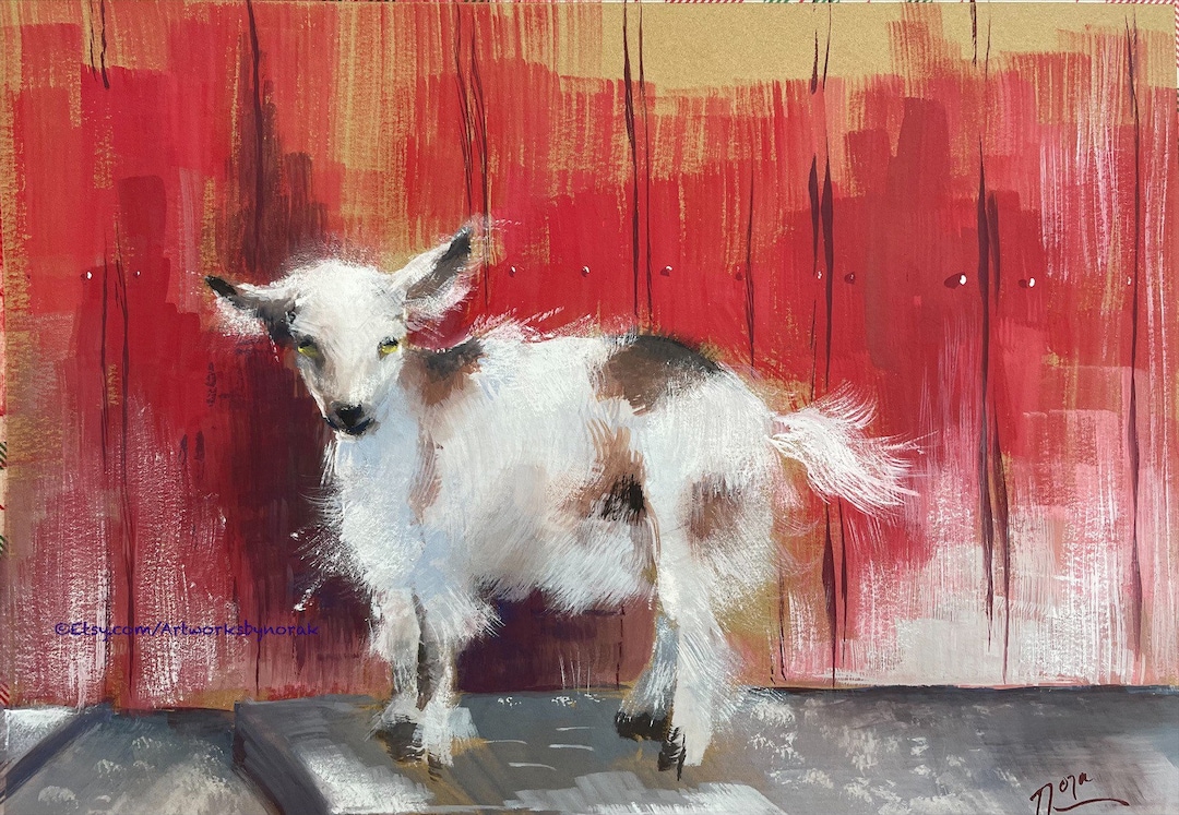 Millie the Goat - Etsy