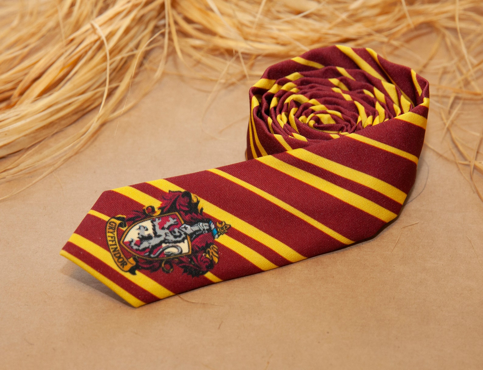 Harry Potter Necktie Movie Gryffindor Tie Gift Box FREE | Etsy