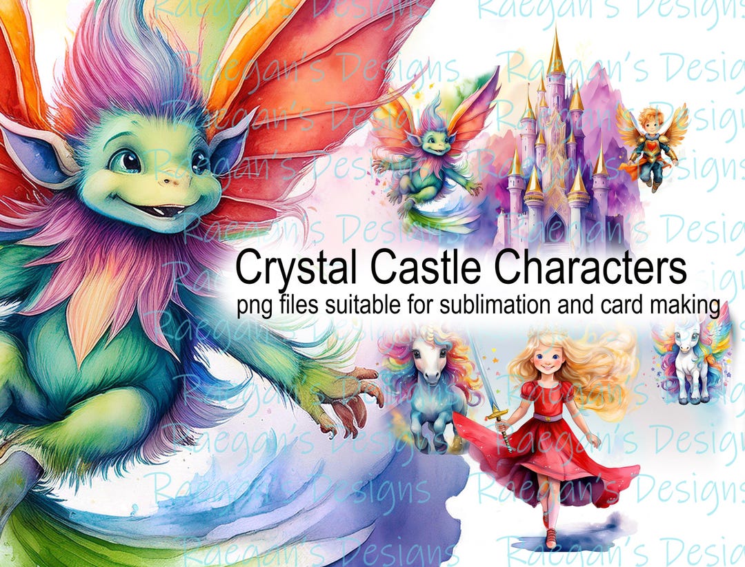 Crystal Castle Characters, Sublimation, Fighter Princess, Mythological ...